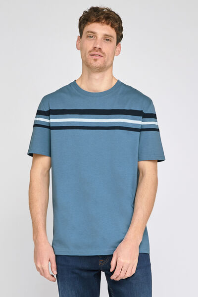 Tee shirt Homme - T-shirt unis, rayés, imprimés, coton, slim | Jules