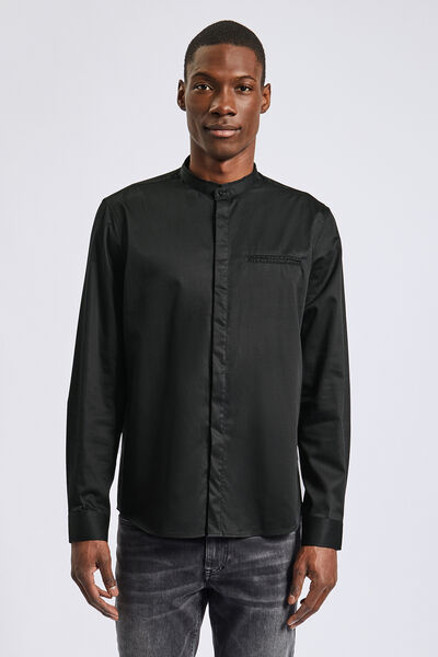 Chemise col mao Homme, chemises col officier | Jules