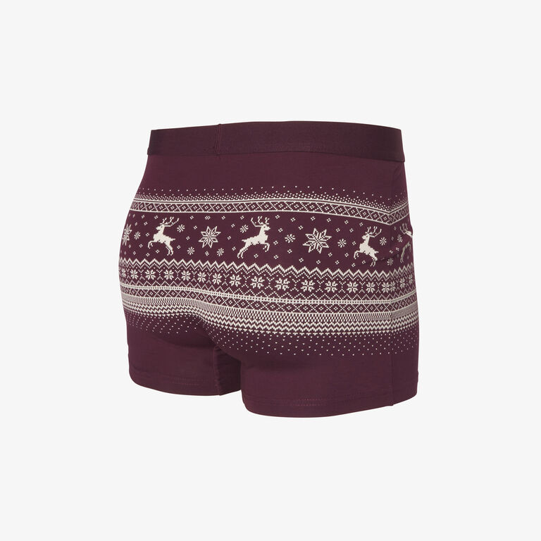 Boxer fantaisie Noël Bordeaux | Jules